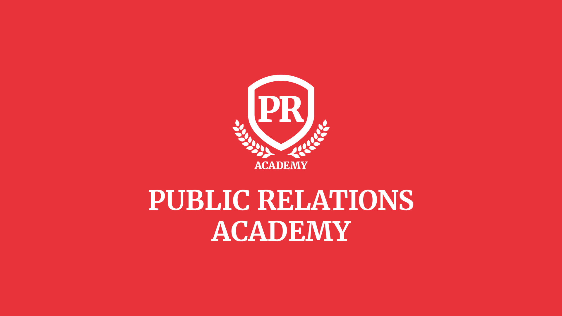 PR Academy - Evensys